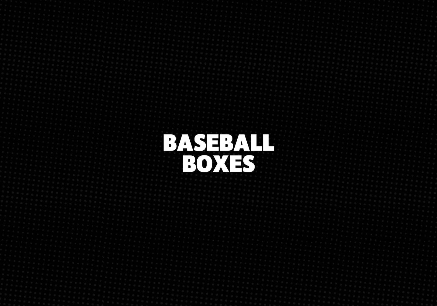 Shop Baseball Card Boxes: Trading & Sports Card Sets