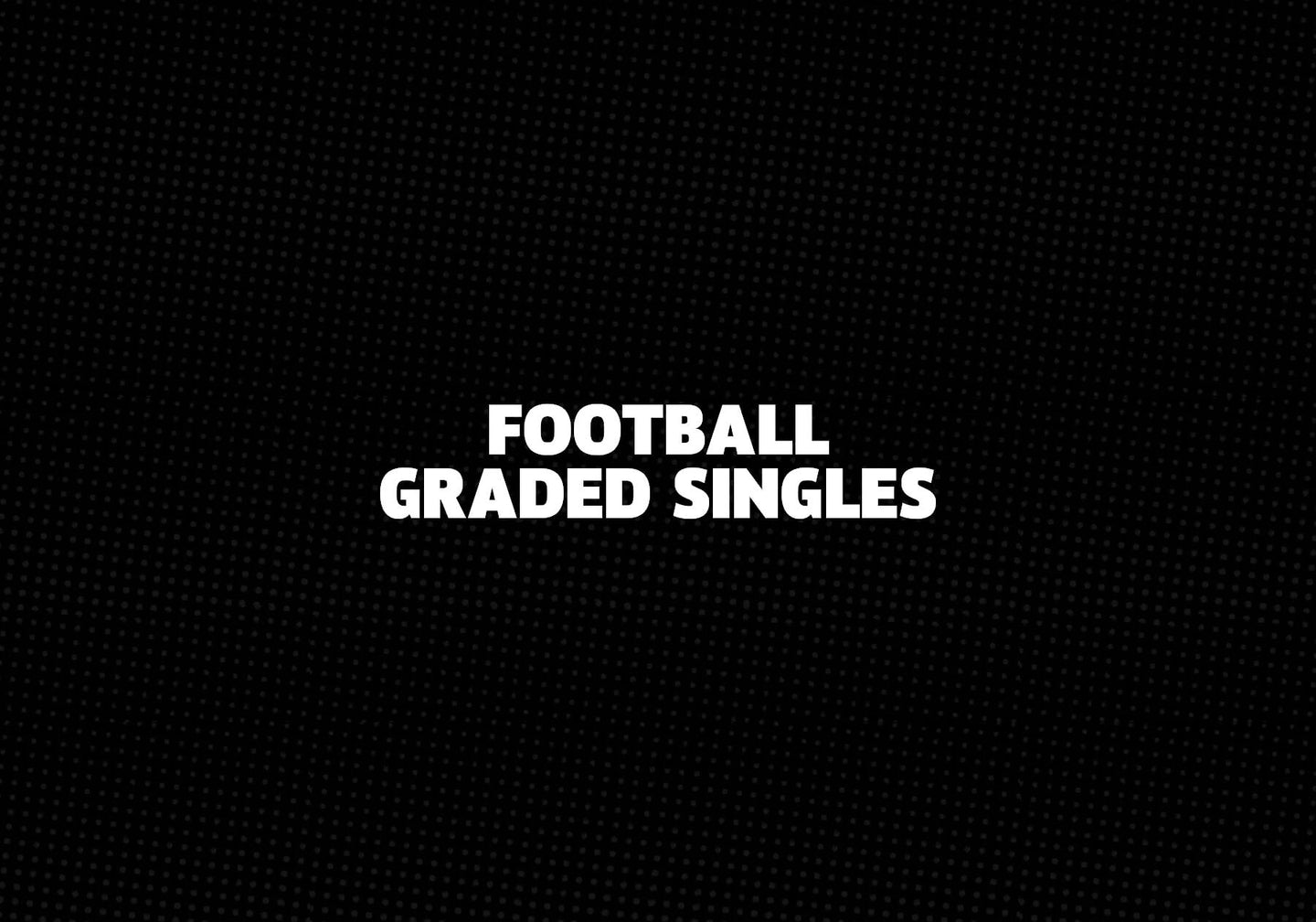 Graded Football Cards for Sale | PSA Singles & More