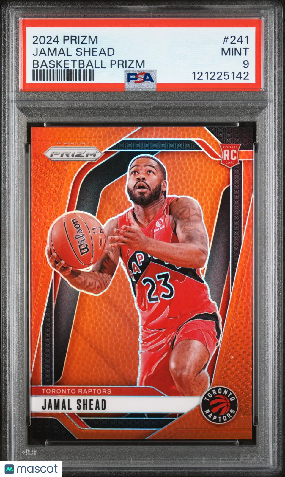2024 Panini Prizm Jamal Shead RC Rookie #241 Basketball Prizm PSA 9 /2