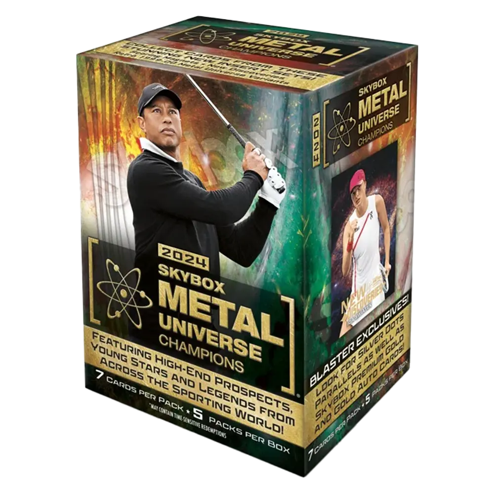 Buy 2024 Upper Deck Skybox Metal Champions Blaster Box | Best Price ...
