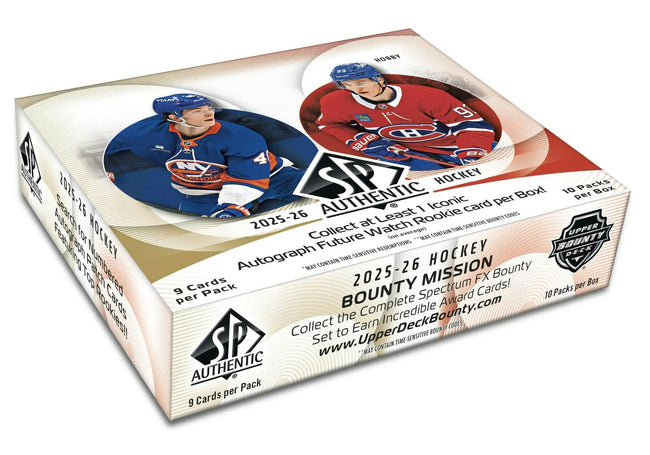 Buy 2025/26 Upper Deck SP Authentic Hockey Box Online