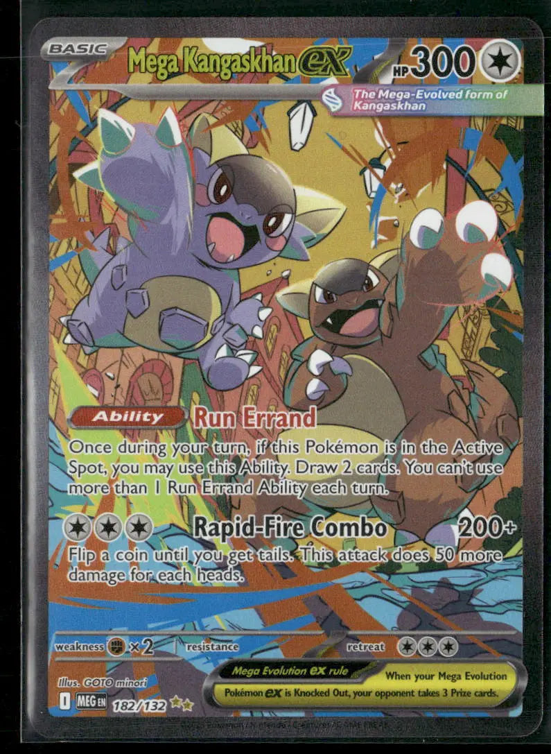 Buy 2025 Mega Kangaskhan ex Card - Rare Special Illustration