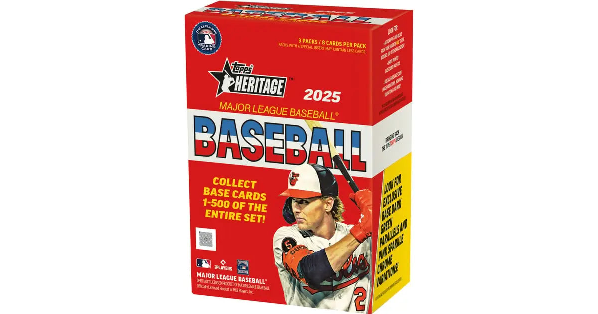 Buy 2025 Topps Heritage Baseball Blaster Box | Best Price & Reviews
