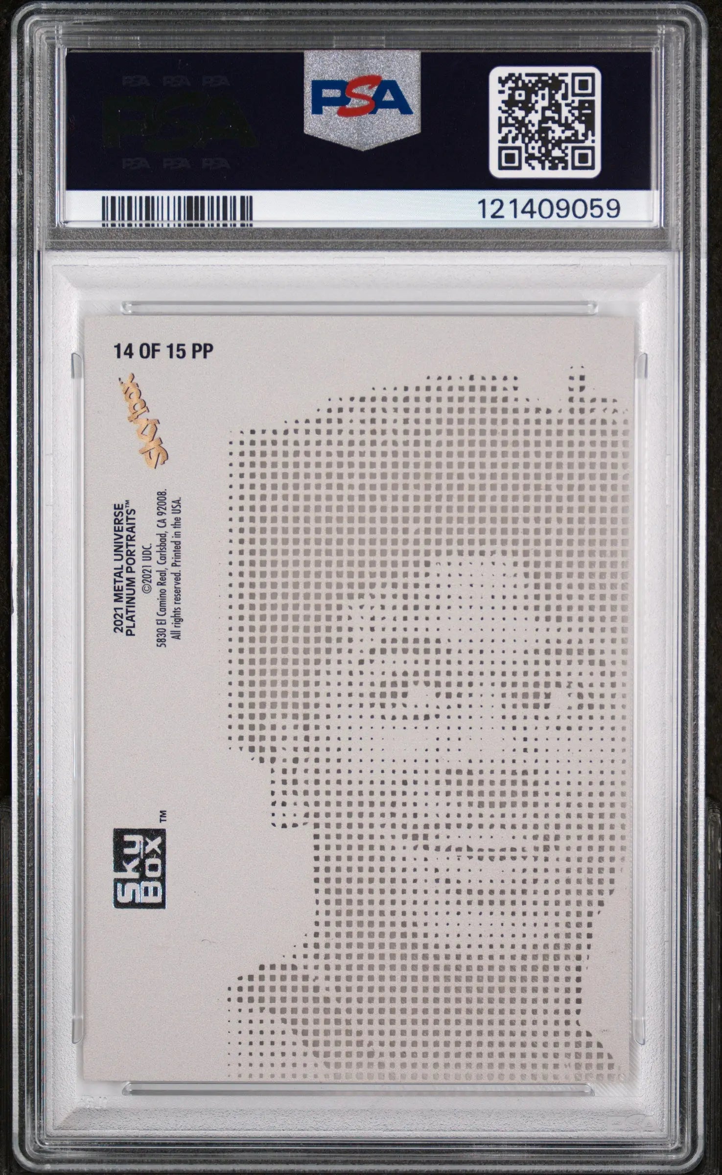 Jalen Green PSA 10 Rookie Card | 2023 Platinum Portraits RC