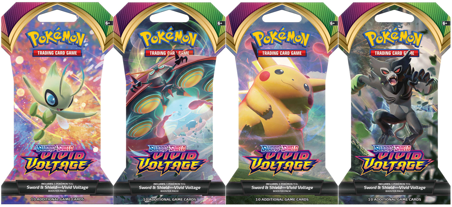 Vivid Voltage Blister Packs — Mintink Trading Cards & Live Experience