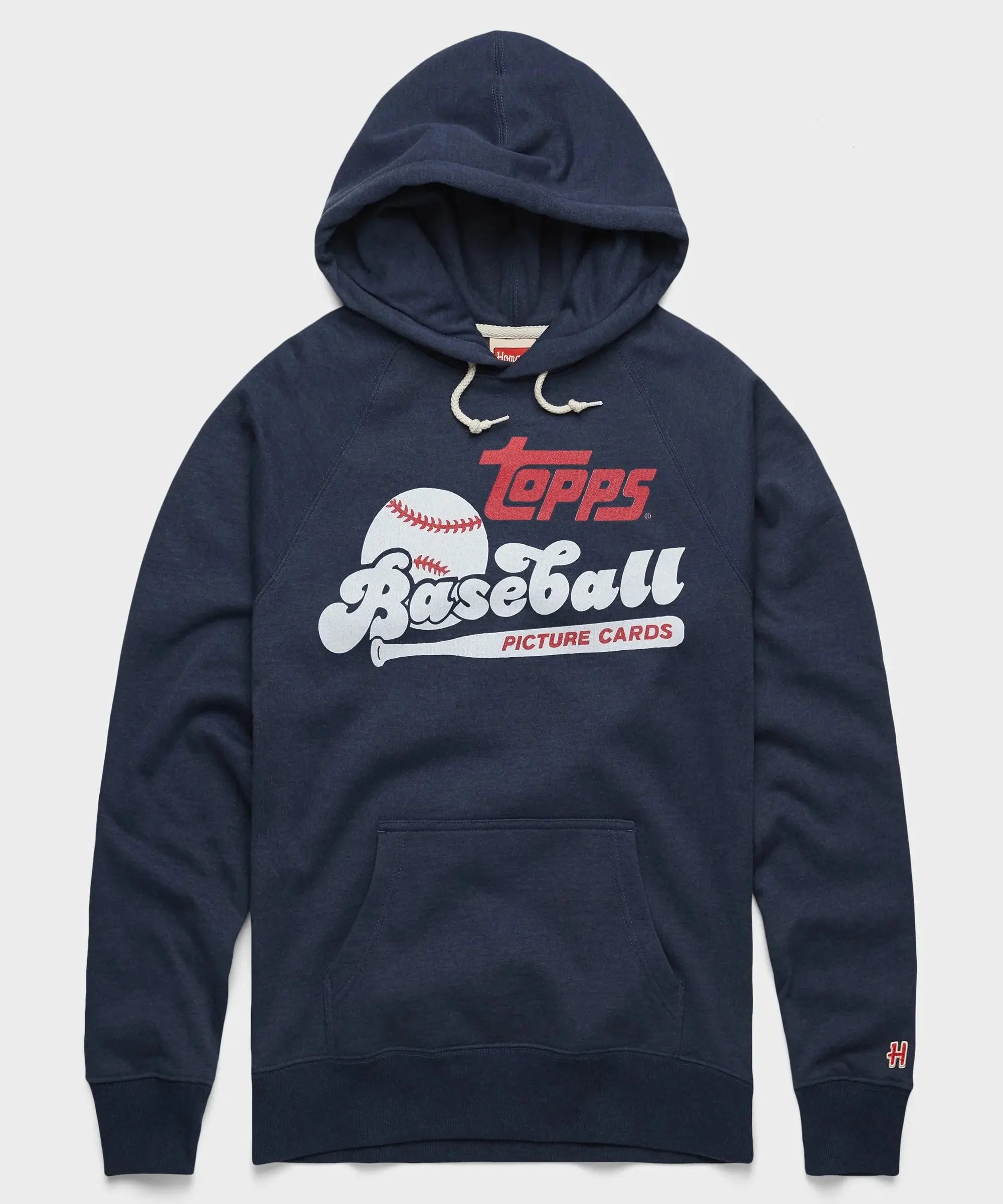 Topps Retro Baseball Hoodie - Vintage Picture Card Design