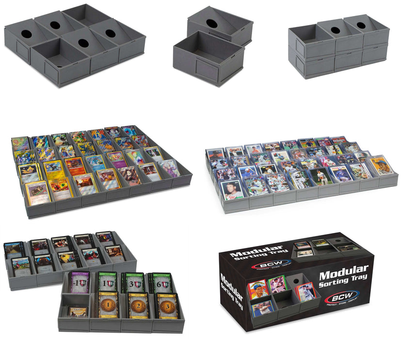 Card Sorting Tray Modular — Mintink Trading Cards & Live Experience